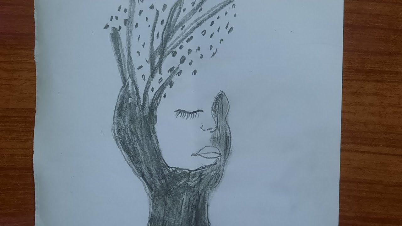 Unique and beautiful drawing ideas || beautiful drawing step by step ...