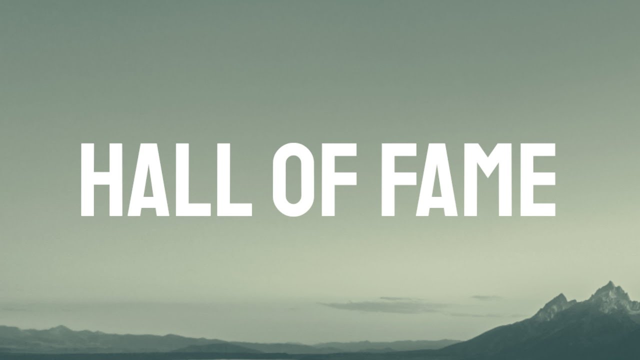 The Script - Hall Of Fame (Lyrics/Song) - YouTube