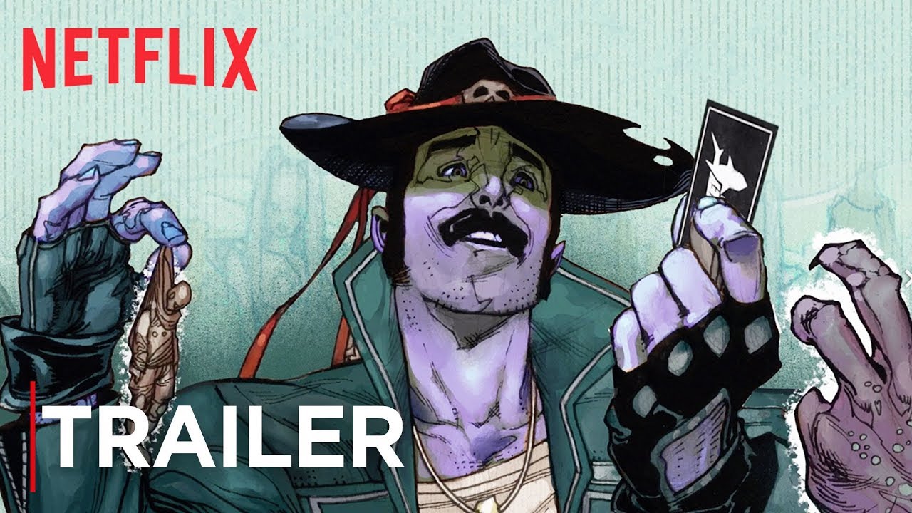 Sharkey The Bounty Hunter | Comic Book Trailer [HD] | Netflix - YouTube