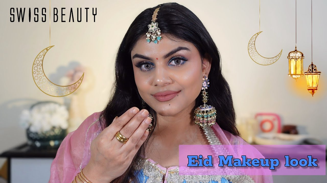 Glam Eid Makeup Look Tutorial | Swiss Beauty Cosmetics - YouTube