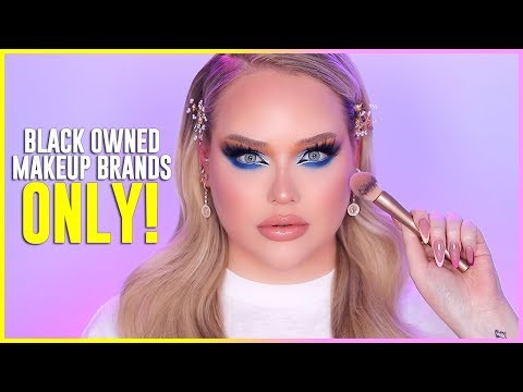 Full Face Using ONLY Black-Owned Makeup Brands | NikkieTutorials