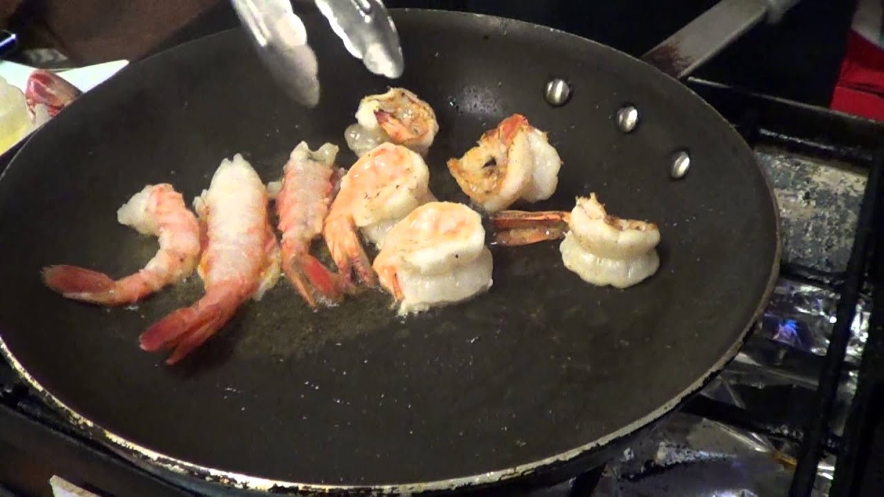 How to cook Shrimp : Chef Chris Logan with 3 kinds of shrimp - YouTube