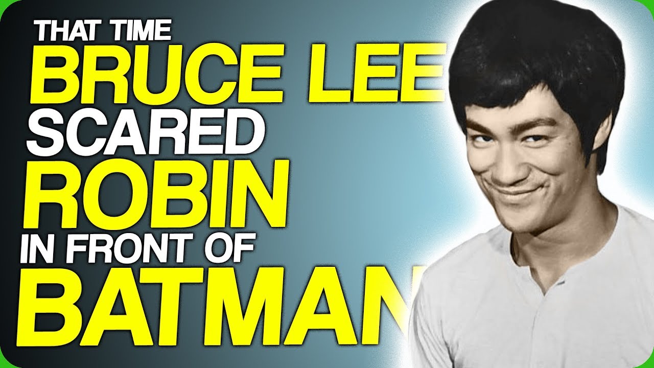 That Time Bruce Lee Scared Robin in Front of Batman (Bruce Lee: The ...