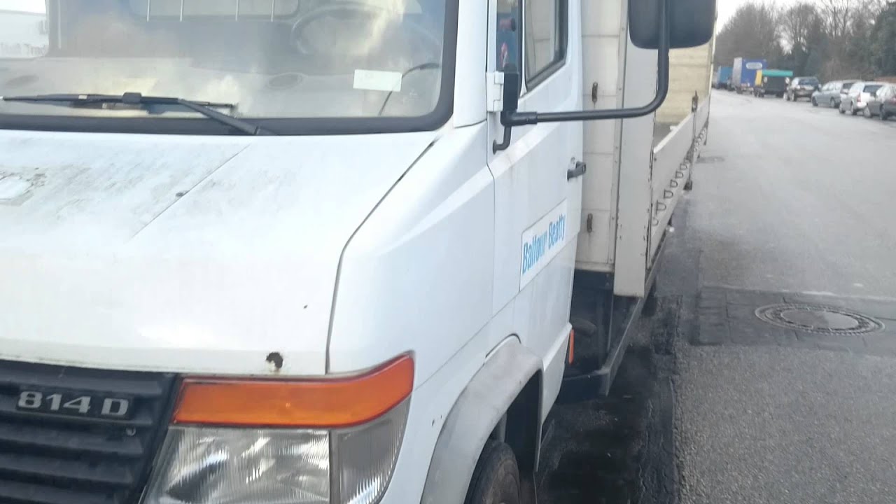 Mercedes Benz 814D Vario 2000 - YouTube