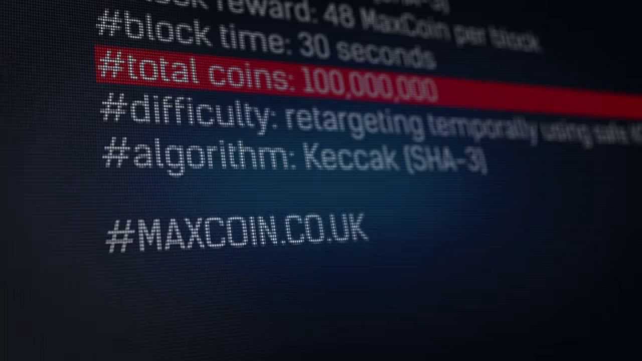 MaxCoin - Crypto Currency For The Masses - YouTube