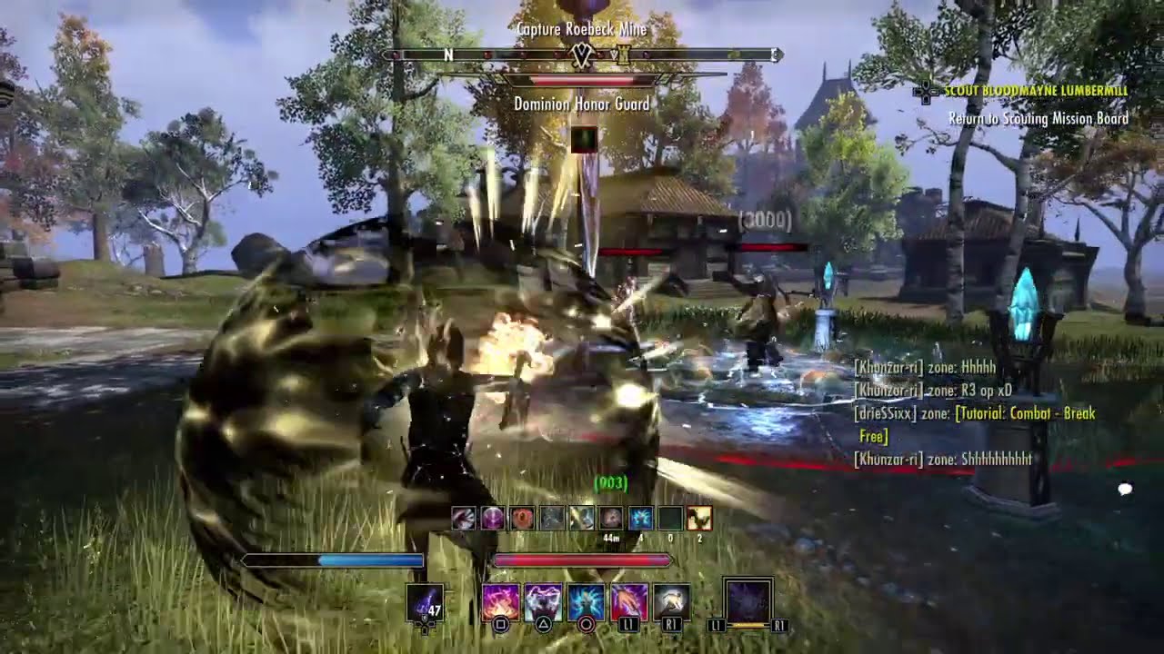 ESO Cyrodiil: Capture Roebeck Mine - YouTube