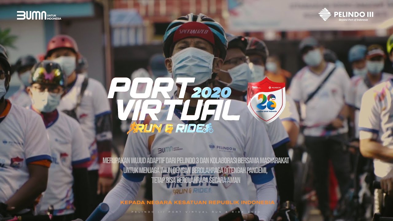 PORT VIRTUAL RUN & RIDE 2020 PELINDO 3 SURABAYA I HIGHLIGHT CINEMATIC ...