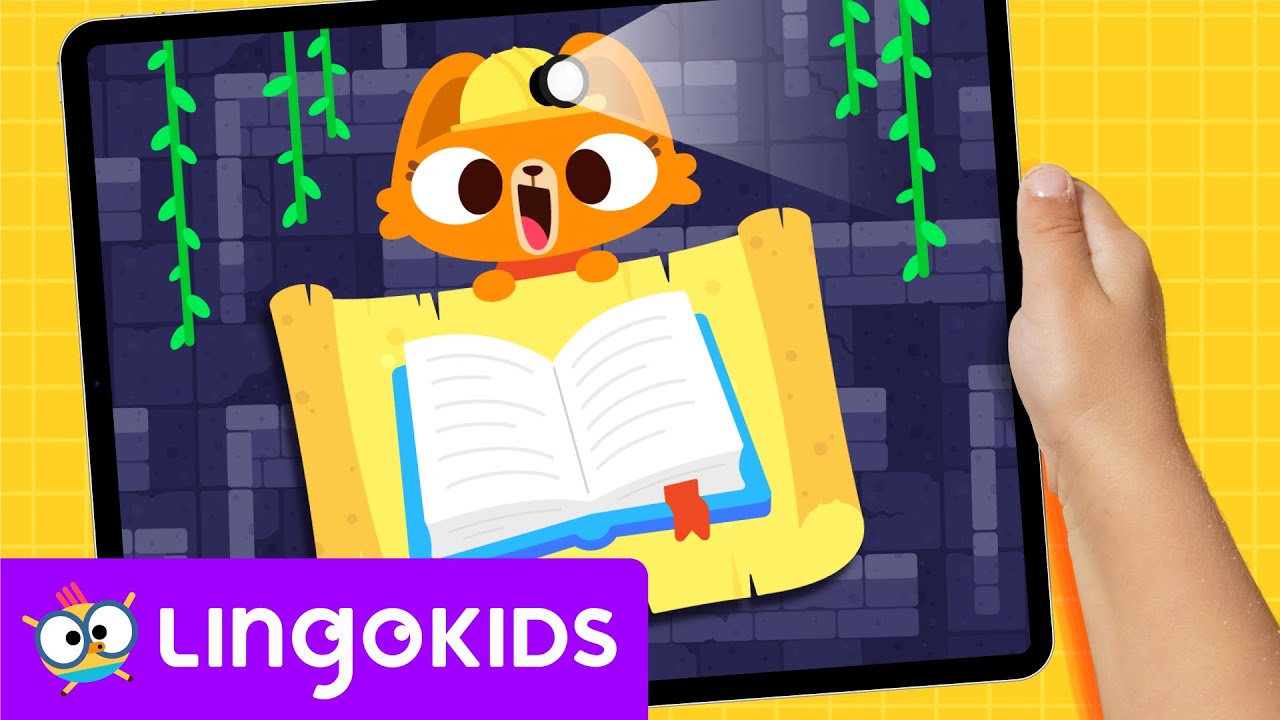 MYSTERY MAZE GAME 🕯️🔦 Secrets about reading books📖 | Lingokids Games ...