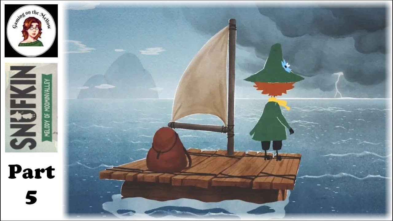 Building a Raft and Sailing to Hattifatteners' Island! | Snufkin ...