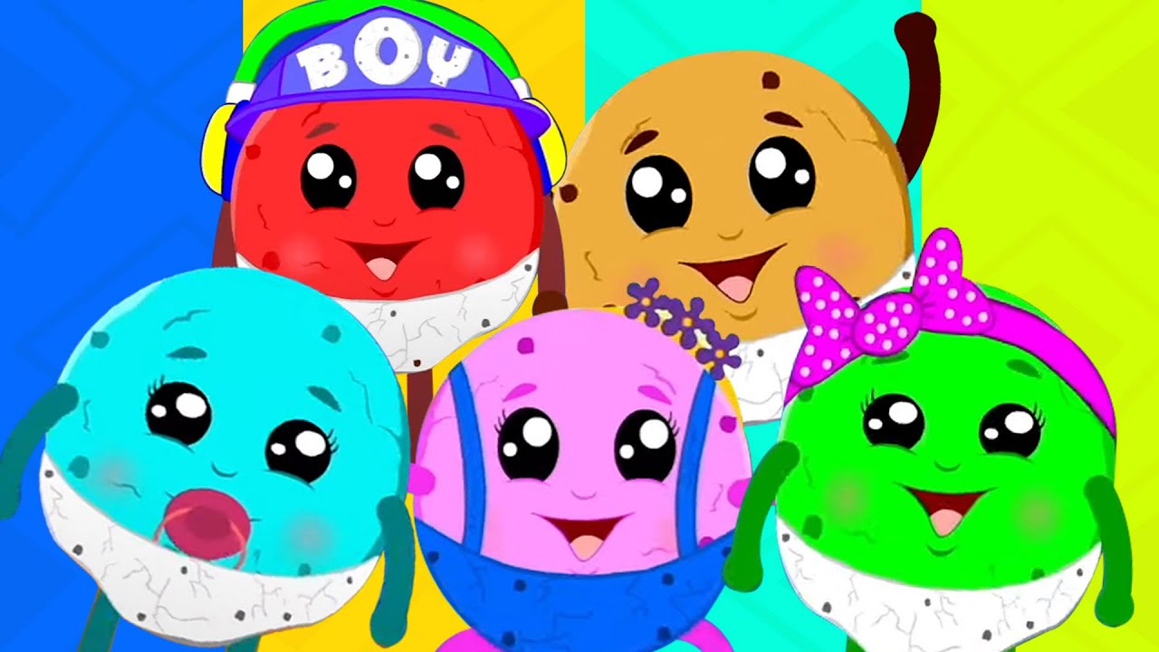 Five Little Babies, Numbers Song and Preschool Video for Kids - YouTube