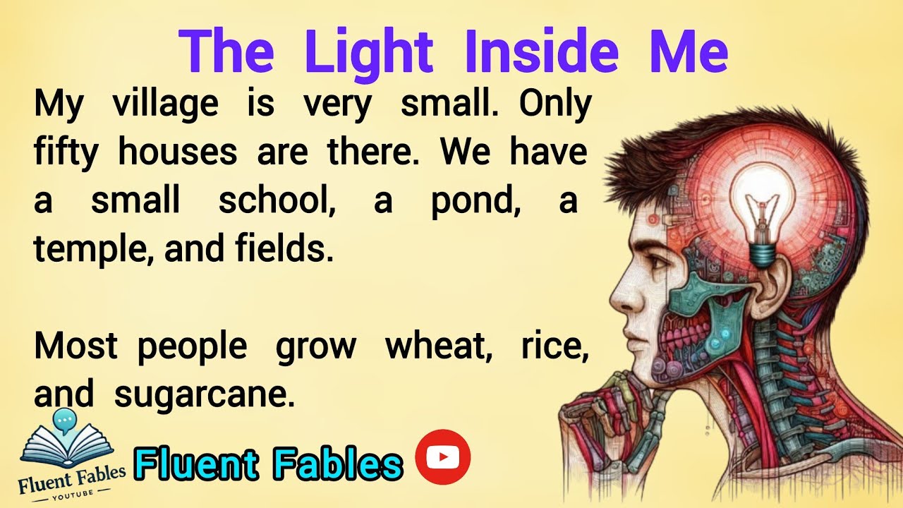 The Light Inside Me || A Village Boy’s Dream || English Learning ...