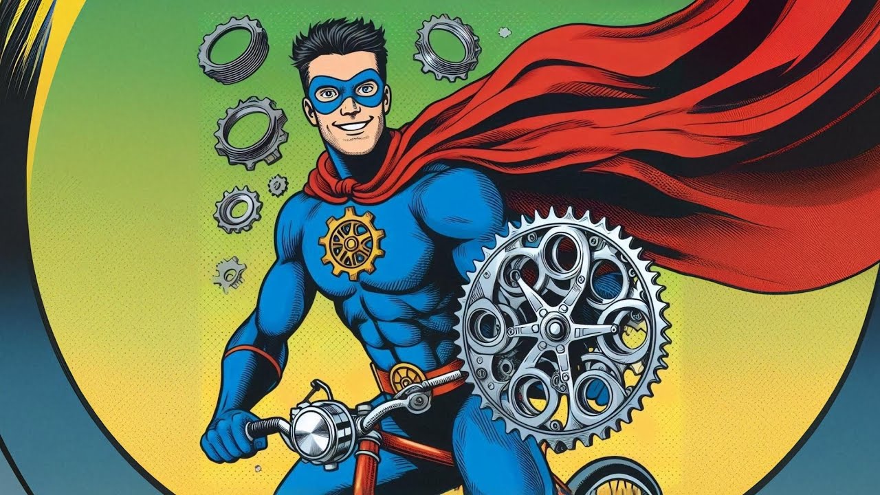 Sprocket Man Dan - The Hero on Two Wheels - YouTube