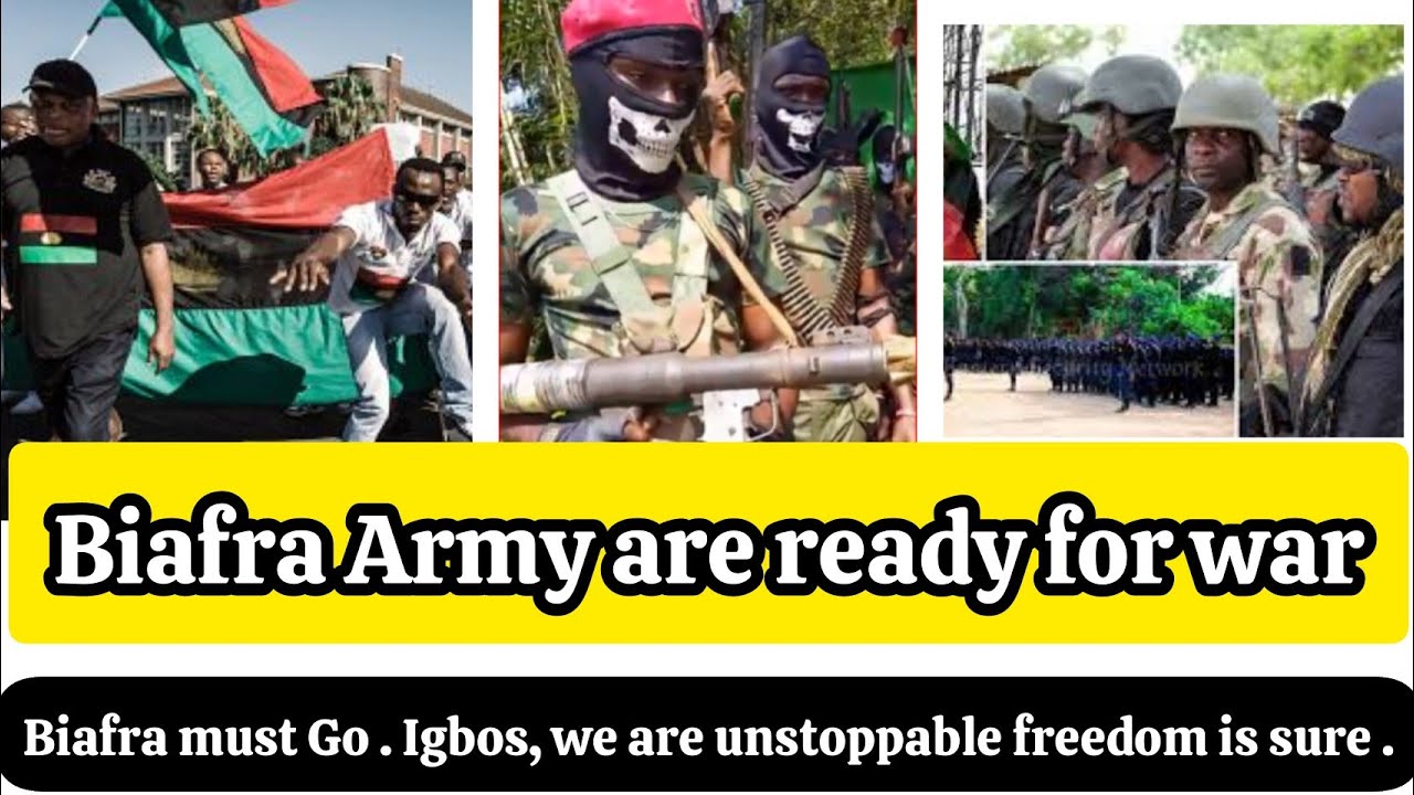 Biafra must Go . Igbos, we are unstoppable freedom is sure .Biafra Army ...