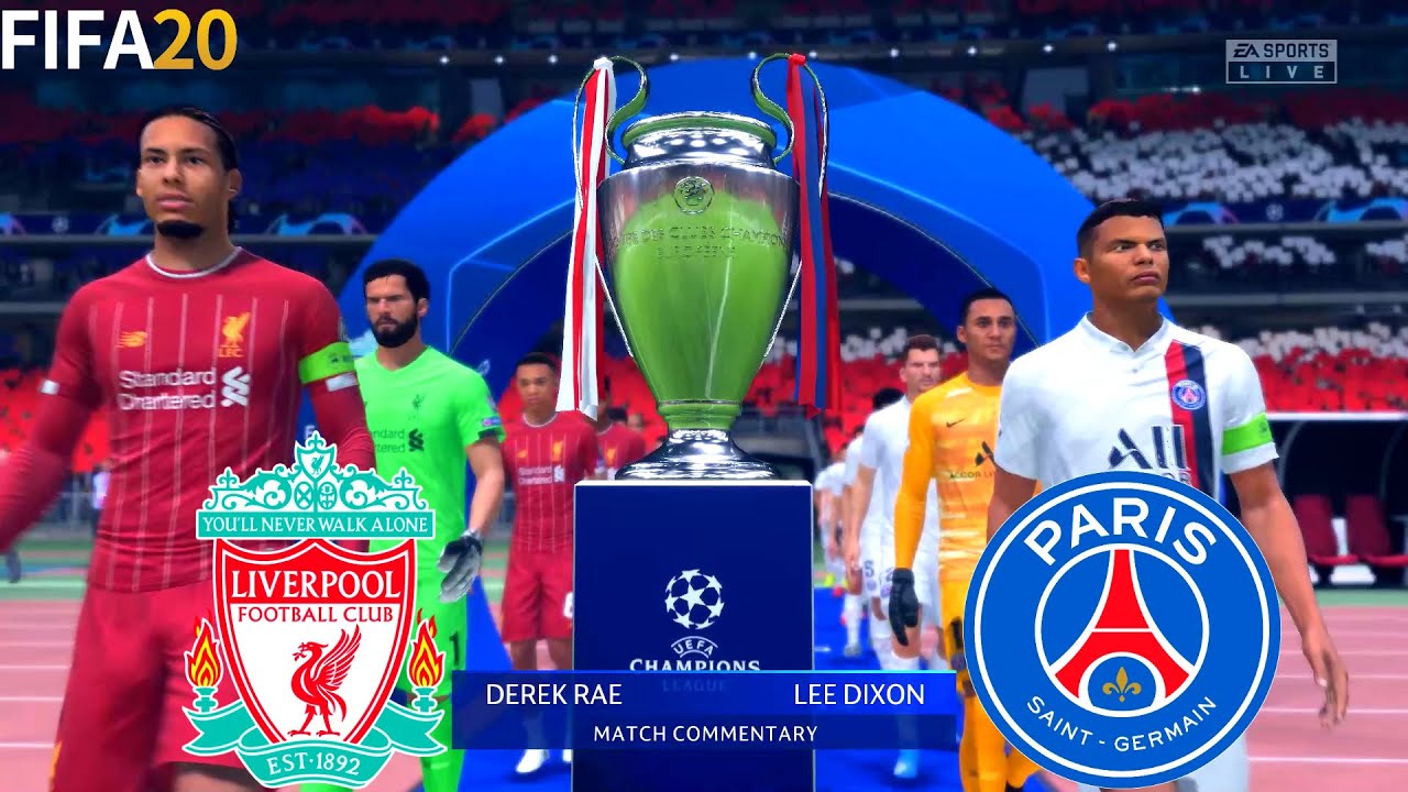 FIFA 20 | Liverpool vs PSG - Final UEFA Champions League UCL - Full ...
