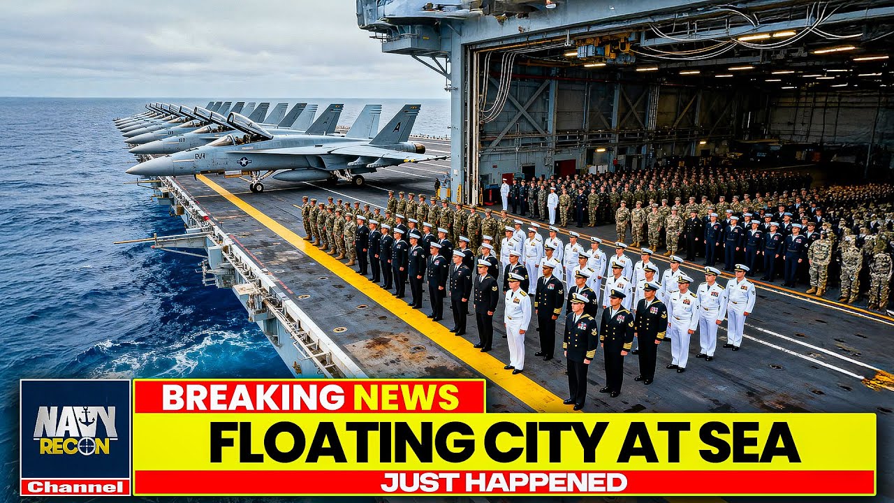 How 5,000 Sailors Live on a $13 Billion Aircraft Carrier at Sea - YouTube
