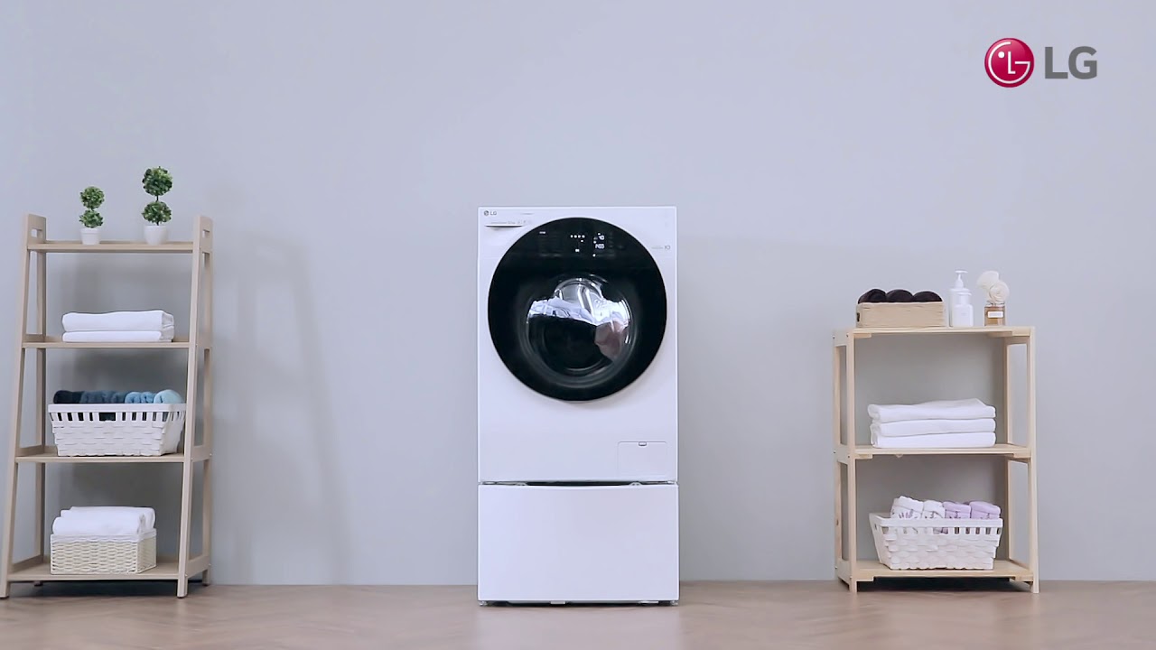 LG Twin Wash Washing Machine - Feature Video : Steam Care - YouTube
