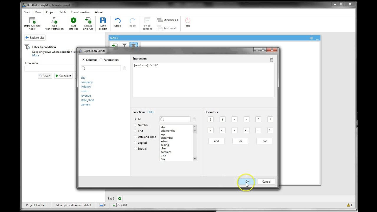 Demo of QViewer and EasyMorph integration - YouTube