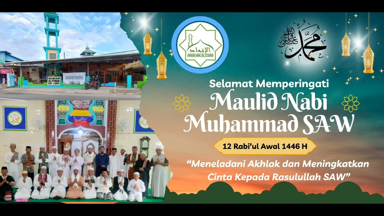 Selamat Hari Kelahiran Suri Tauladan Umat Muslim - YouTube