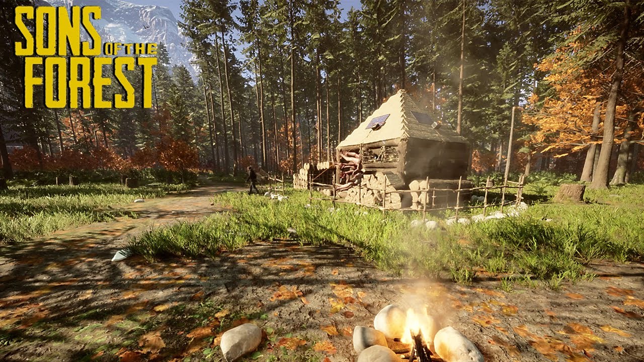 Setting Up Defense For The Shack! (Sons Of The Forest) - YouTube