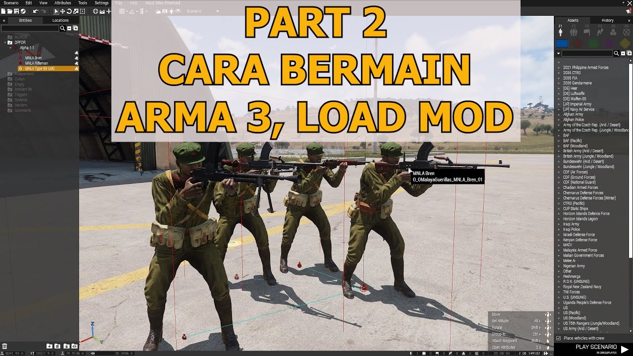 PART 2 = BASIC CONTROL DAN CARA BERMAIN ARMA 3 - YouTube