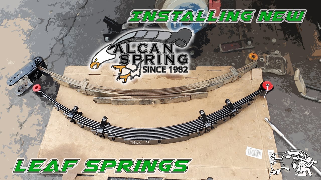 My Custom Made Alcan Springs For Nissan Xterra - YouTube