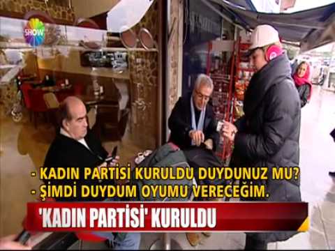 Kadın Partisi, Show TV Ana Haber Bülteni'nde, 18 Aralık 2014