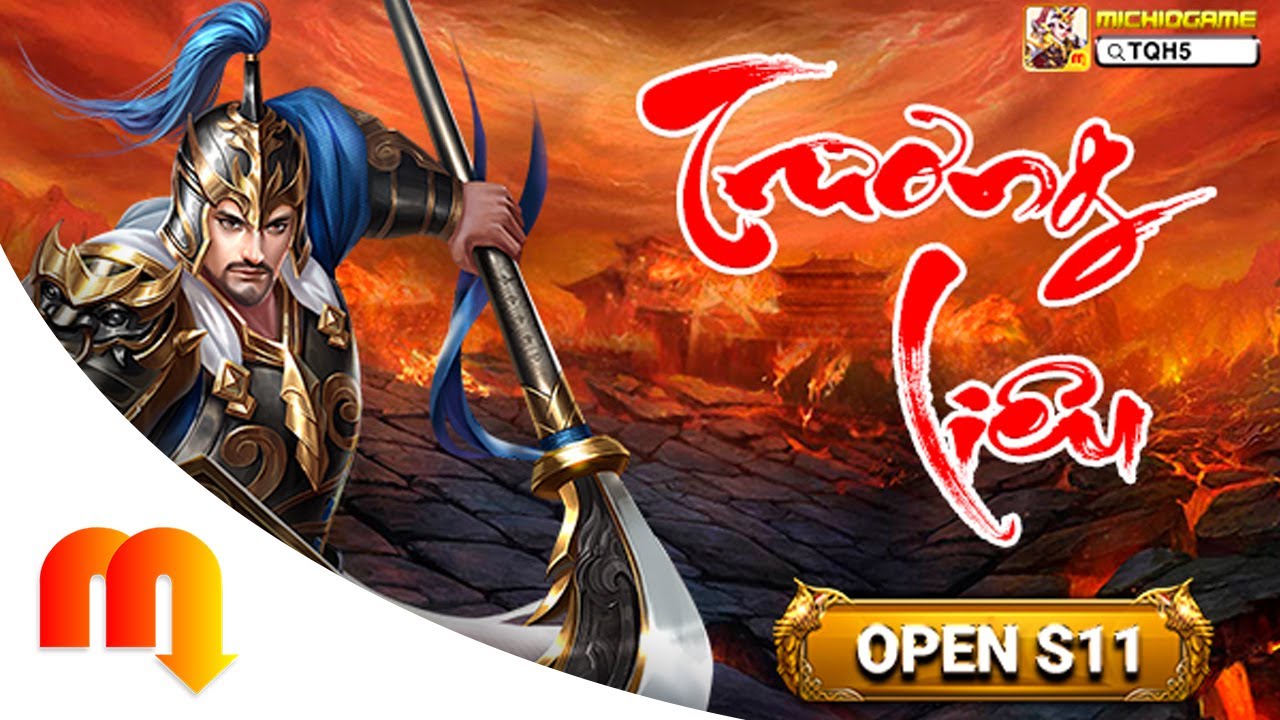 Webgame Tam Quốc H5 Open S11 Trương Liêu Michio Game - YouTube