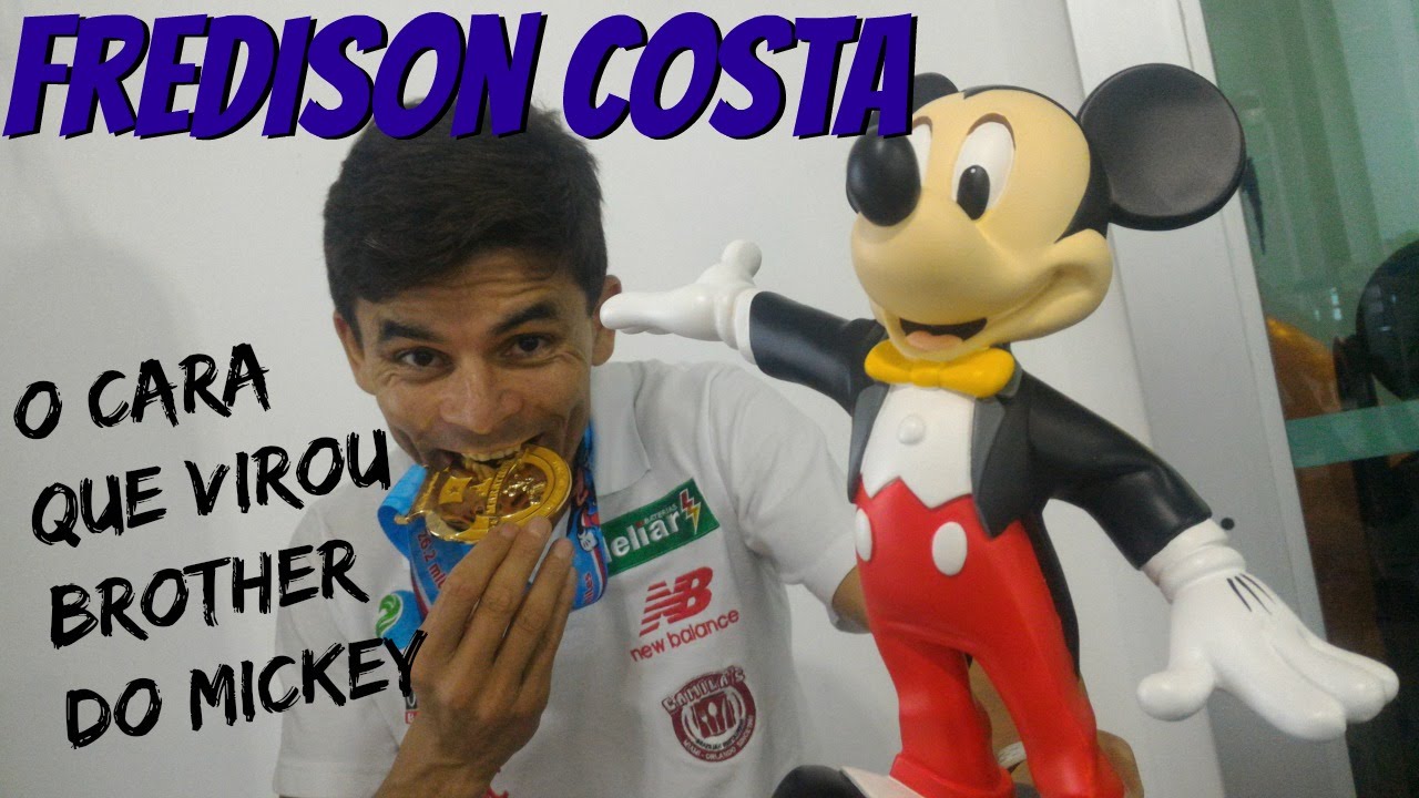 Você conhece o Mickey da tv. O Fredison virou amigo íntimo dele - YouTube