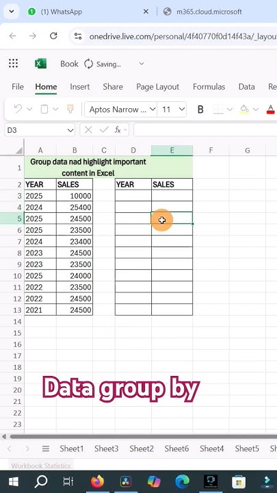 Data Grouping in Excel#exceltricks #exceltips #excel #ytshorts #youtubeshorts - YouTube