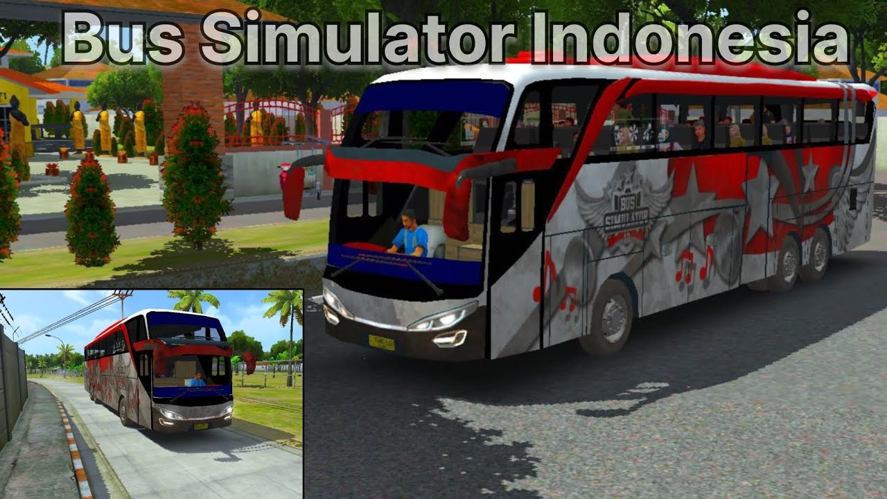 Amazing bus driving in Bus Simulator Indonesia |Tour Mode - YouTube