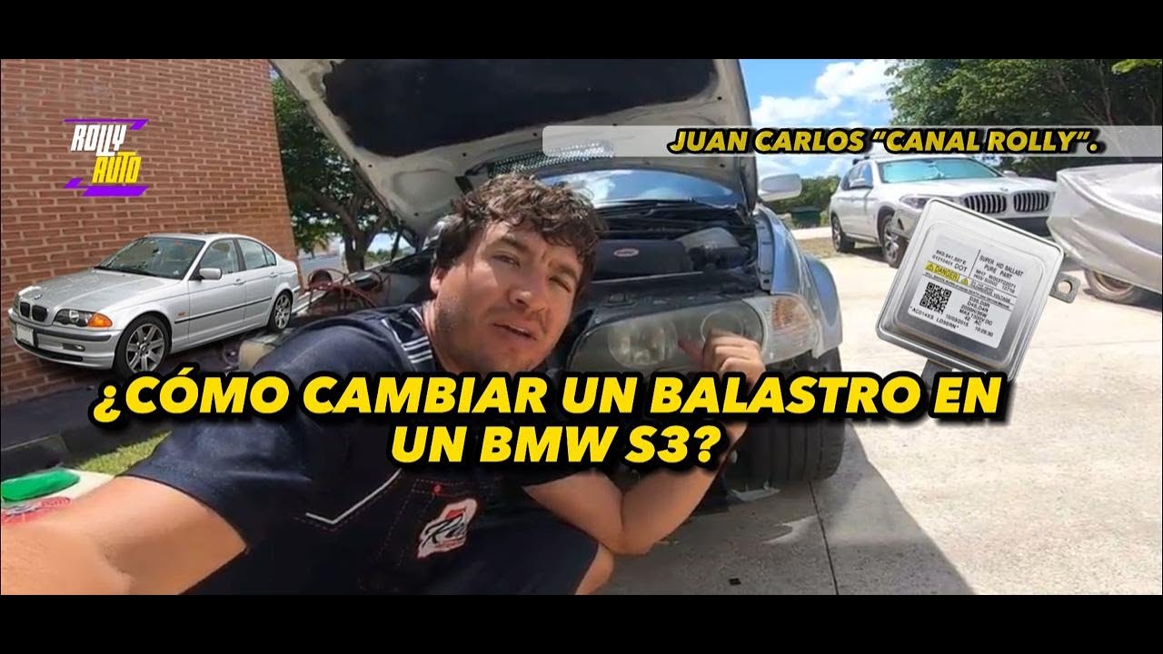 COMO CAMBIAR BALASTRO XENON EN UN BMW - YouTube