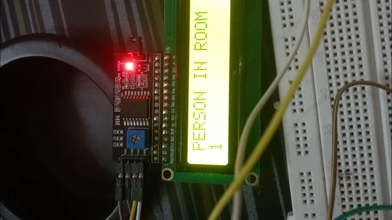 Visitor Counter Using Arduino Uno I2c Lcd Ir Sensor Led Youtube