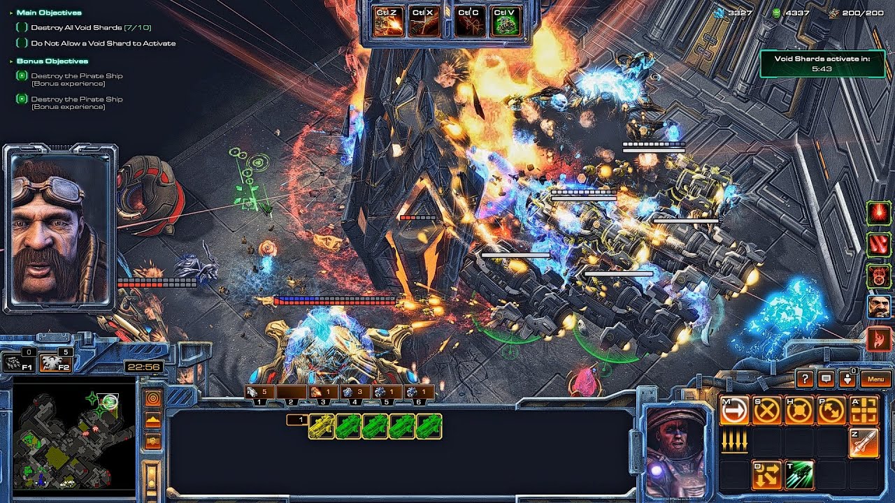 SC2 CXL Co-Op Rifts to Korhal "Spear of Your Doom" Swann Custom Play ...