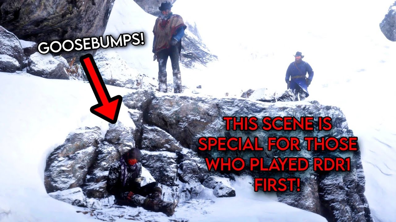 This scene hits different to those who played Rdr1 before Rdr2 | Rdr2 ...