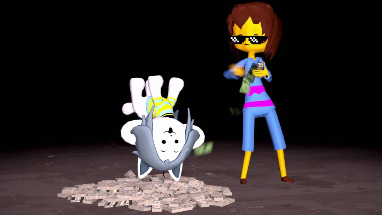Temmie Get Money for Coleg [SFM] - YouTube