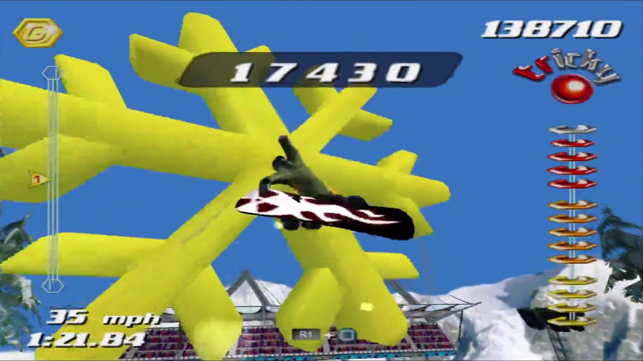 SSX Tricky Garibaldi Showoff Circuit (Mac) - YouTube