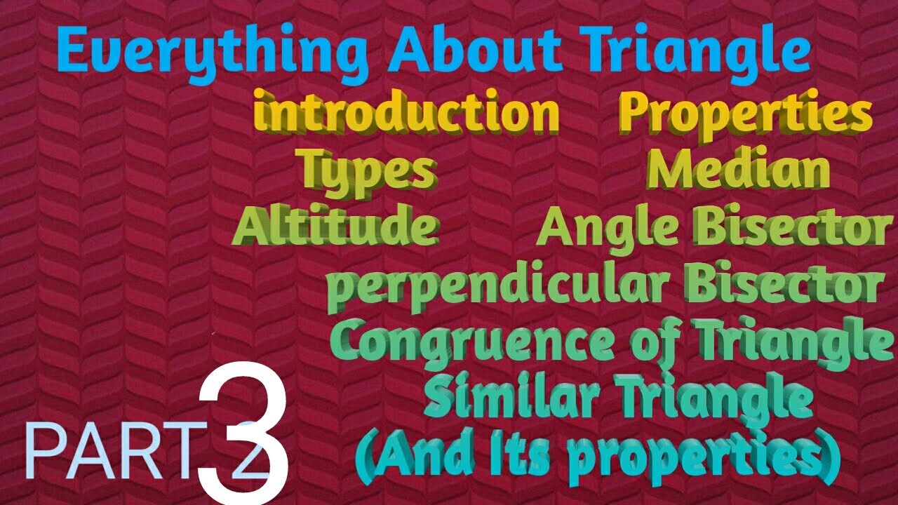 Types Of Triangle And Its Properties PART3 YouTube types-of-triangle-and-its-properties-part3-youtube