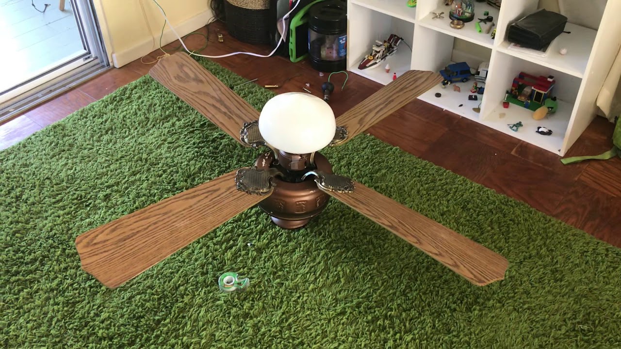 Hampton Bay Genoa (Emperor) Ceiling Fan (ON THE FLOOR) (WITHOUT CANE ...