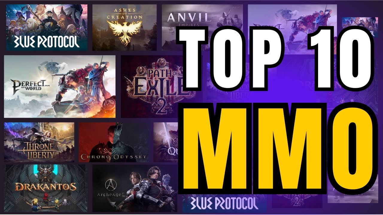 Os 10 MMORPG Mais Aguardados de 2024 - YouTube