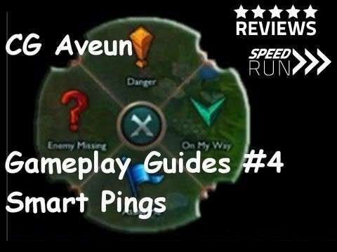 How To Use Smart Pings League of Legends Gameplay Guide - Map Awareness ...