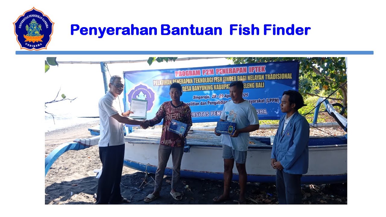 Pelatihan Penerapan Teknologi Fish Finder bagi Nelayan Tradisional di ...