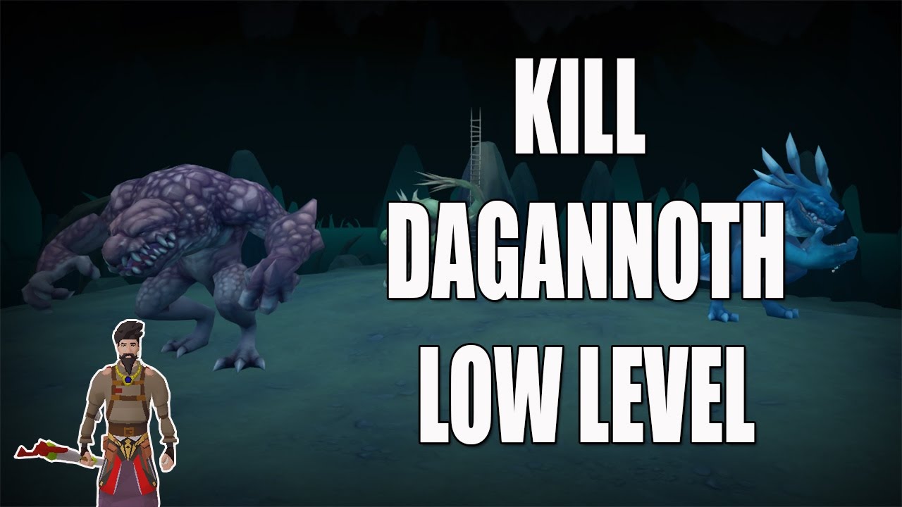 Tutorial Rei Dagannoth (Rex) Low Level Runescape - YouTube