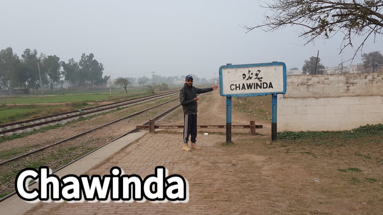 Exploring Chawinda City | Chawinda Railway Station - YouTube
