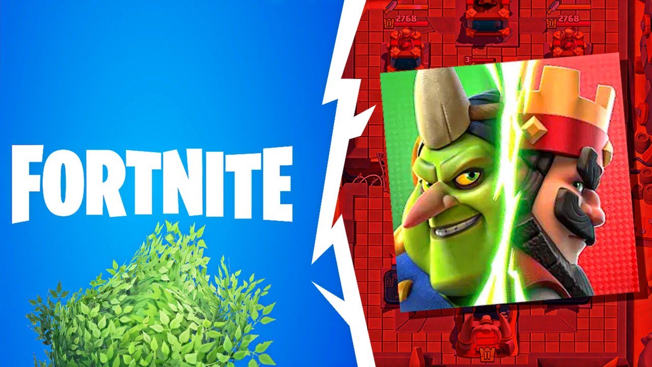 CLASH ROYALE x FORTNITE Collab!? What is this? - YouTube