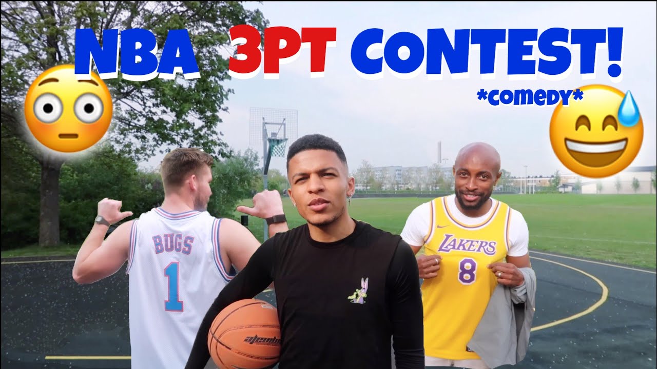 NBA 3PT CONTEST! *LMAO* - YouTube