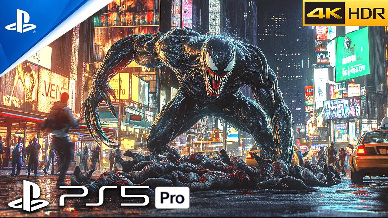 THE VENOM MASSACRE™ LOOKS ABSOLUTELY TERRIFYING on PS5 PRO | Ultra ...