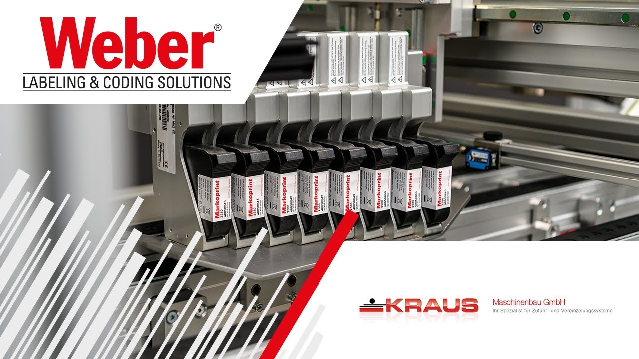 Labeling and printing folding boxes | Weber Marking Systems - YouTube