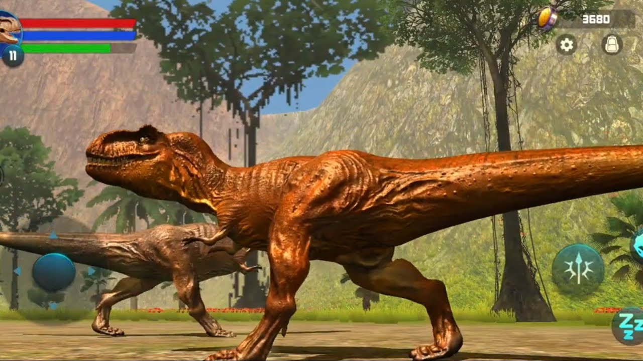 Best Dino Games - Tyrannosaurus Simulator Android Gameplay - Dinosaur ...