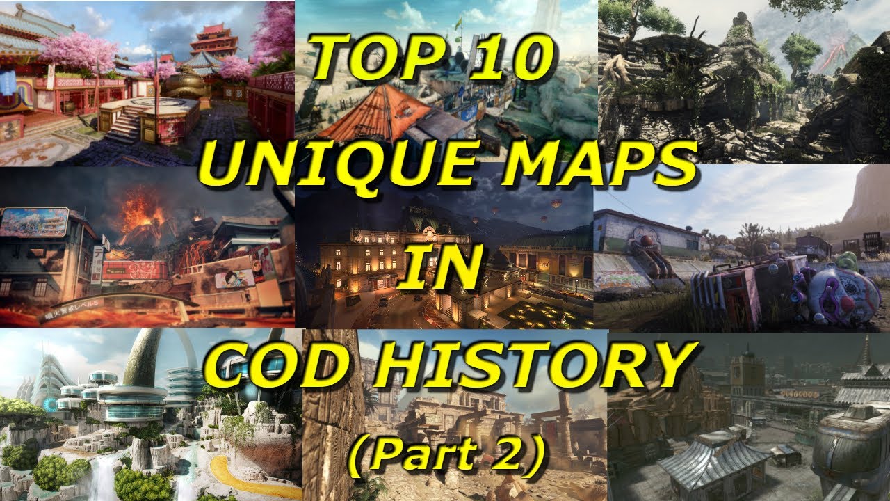 Top 10 Most Unique Maps in Call of Duty History Part 2! - Call of Duty ...