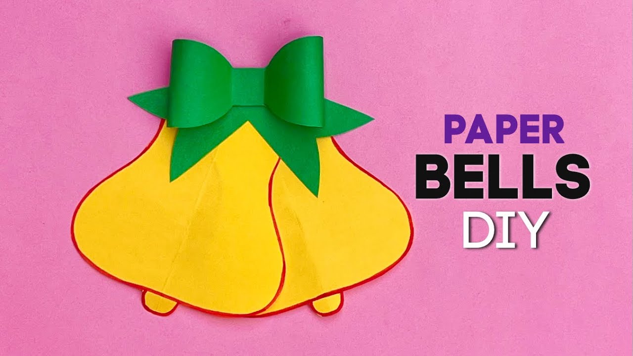 How to Make Paper Bells/Paper Bell Tutorial/How to Cut Bells out of ...